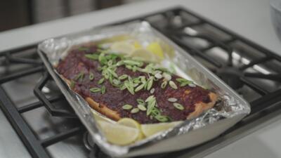 Iraqi Salmon Recipe from Jake Makes It Easy – Rachael Ray