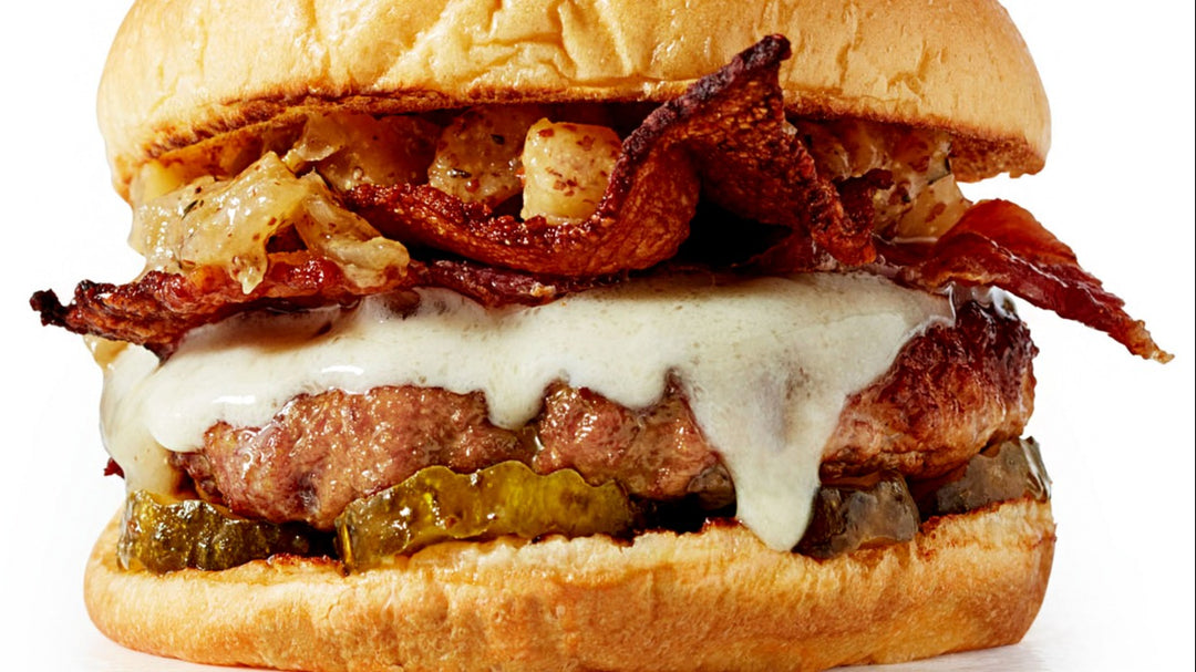 "Rach's Burger of the Month: Turkey Cheeseburgers with Bacon & Apple ...