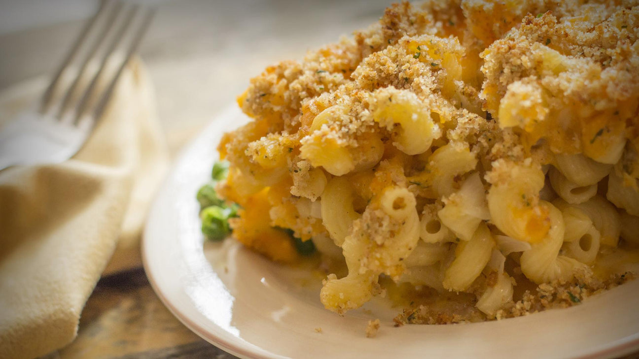 Mac 'n Cheese with Dill, Chives + Mustard Breadcrumbs – Rachael Ray