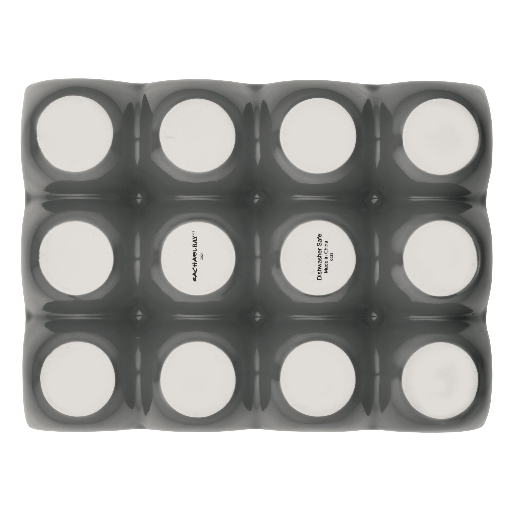 12-Cup Ceramic Egg Tray – Rachael Ray