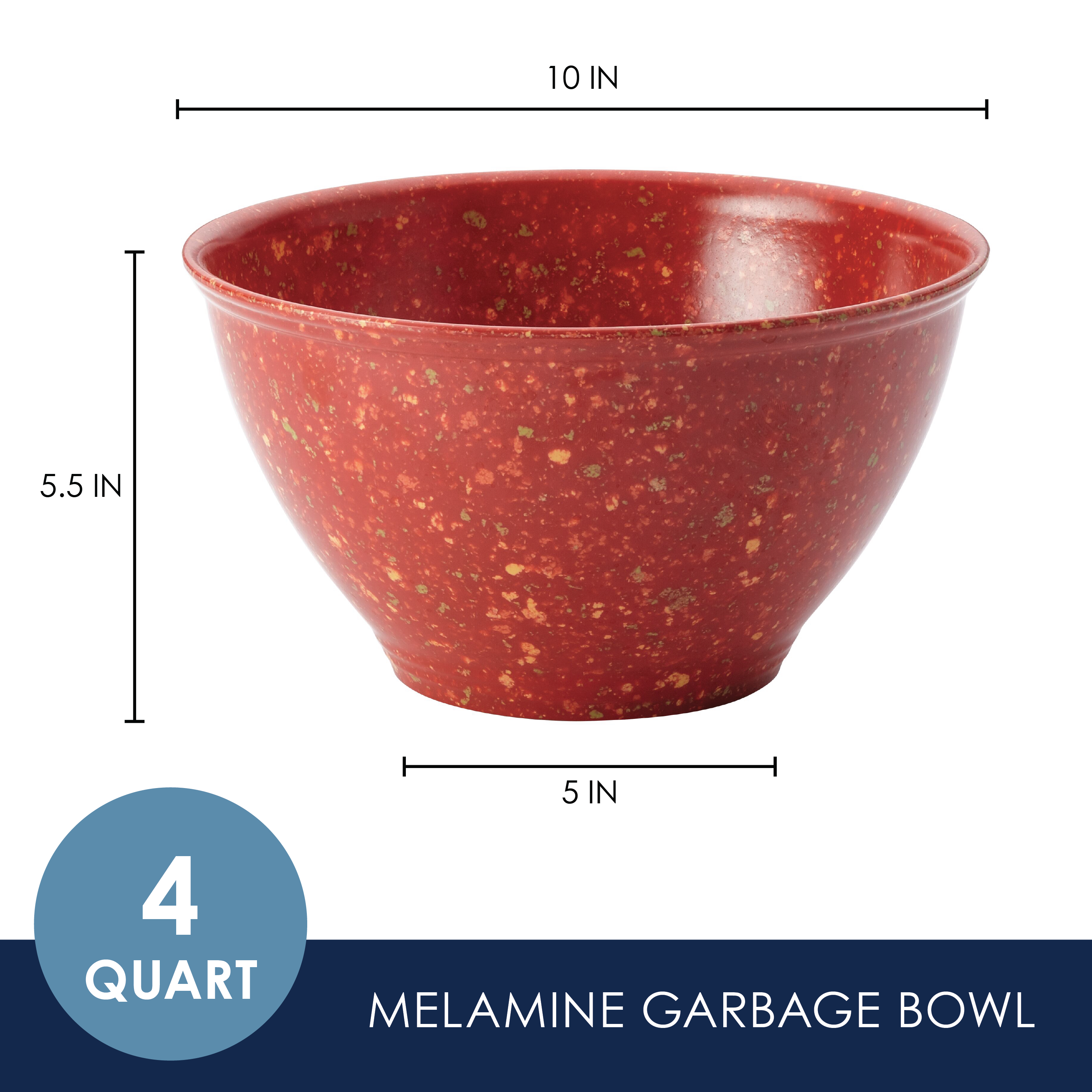 Garbage Bowl | Melamine Trash Bowl | Rachael Ray