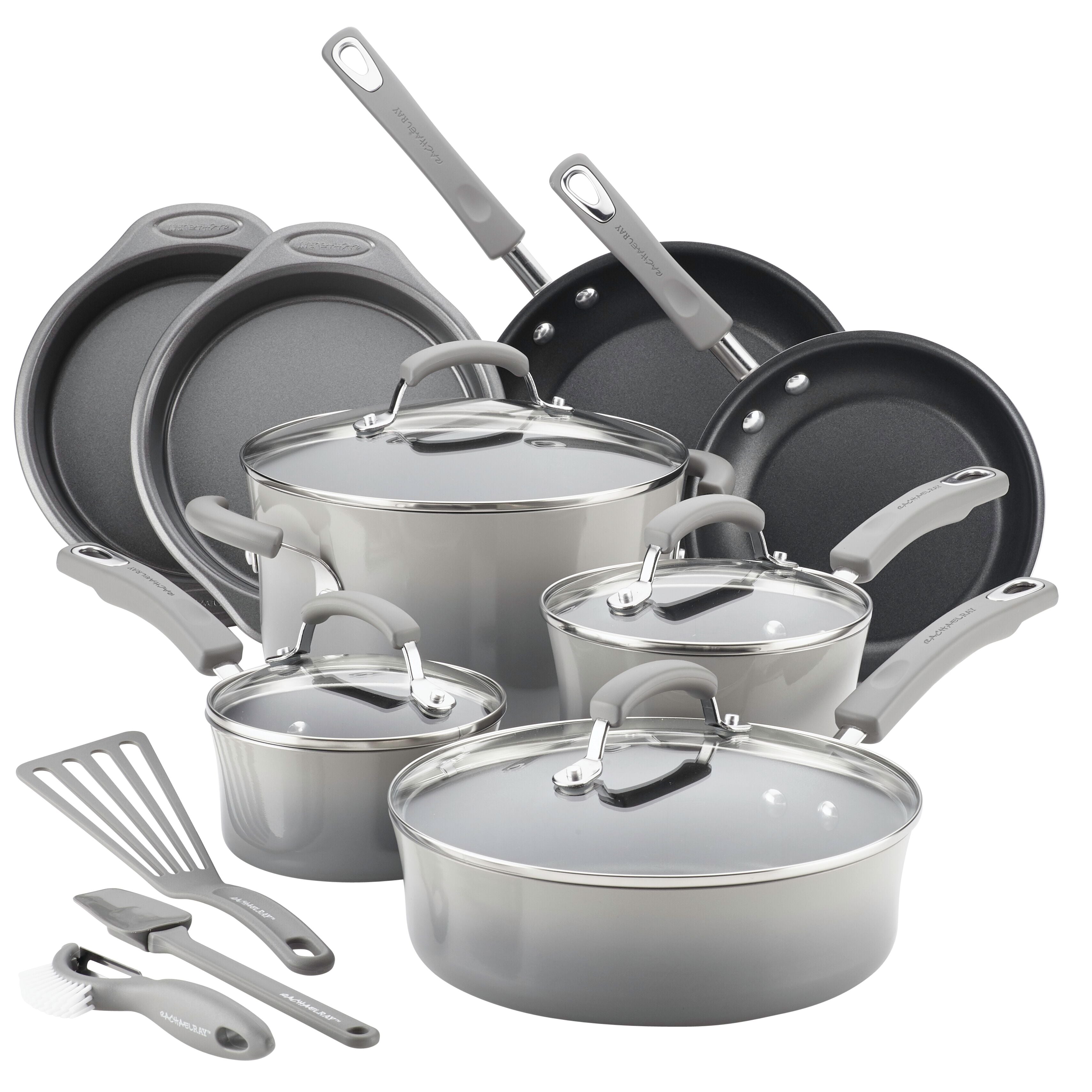 15 Piece Cookware Set (Nonstick) | Rachael Ray