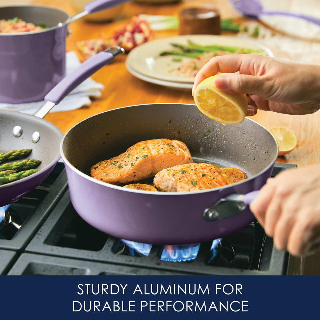 12 Piece Cookware Set: Cucina Nonstick Cookware | Rachael Ray