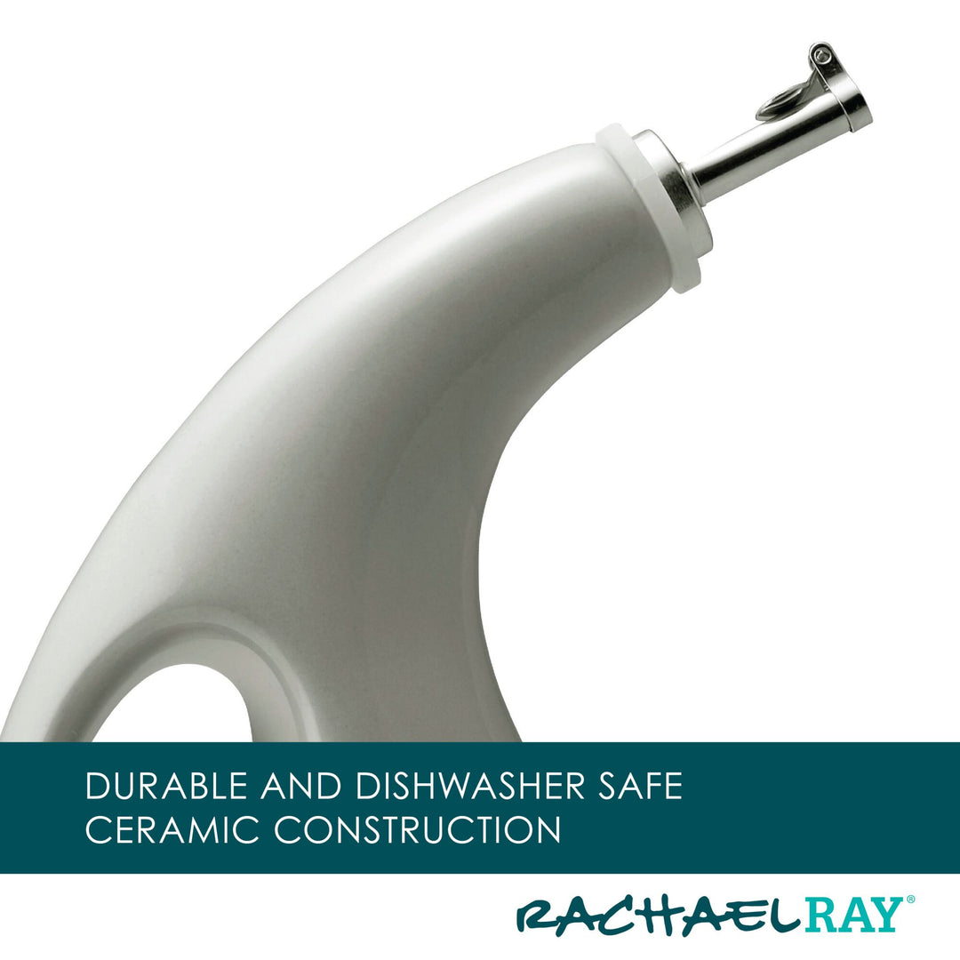 EVOO Bottle: Ceramic Oil & Vinegar Dispenser & Bottle | Rachael Ray