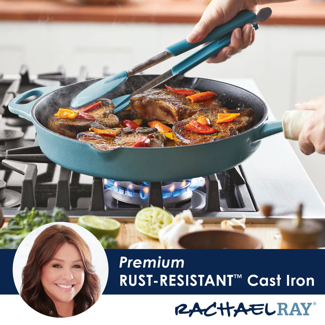 Rachael Ray Cast Iron Skillet